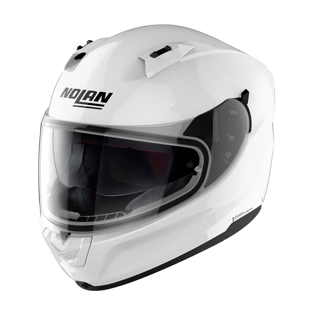 NOLAN N60.6 METAL WHITE CLASSIC FULLFACE MOTOSİKLET KASKI