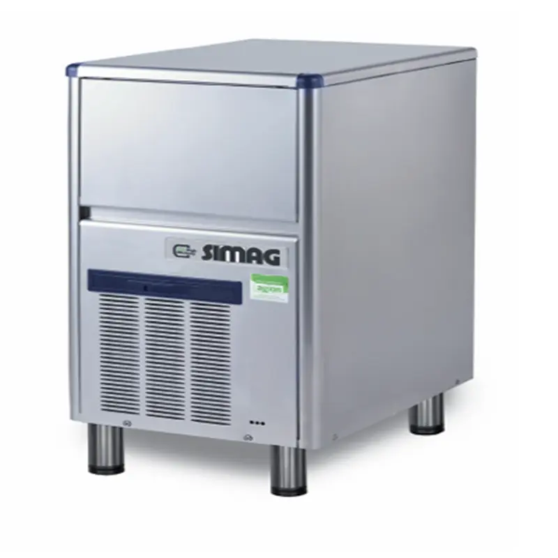Simag SDH40 AS Hazneli Parmak Buz Makinesi, 41 kg/gün Kapasiteli