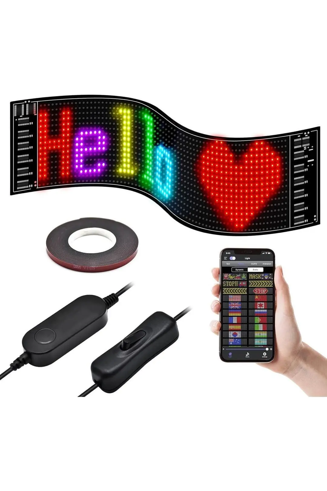 T-Life Esnek LED Kayan Yazı