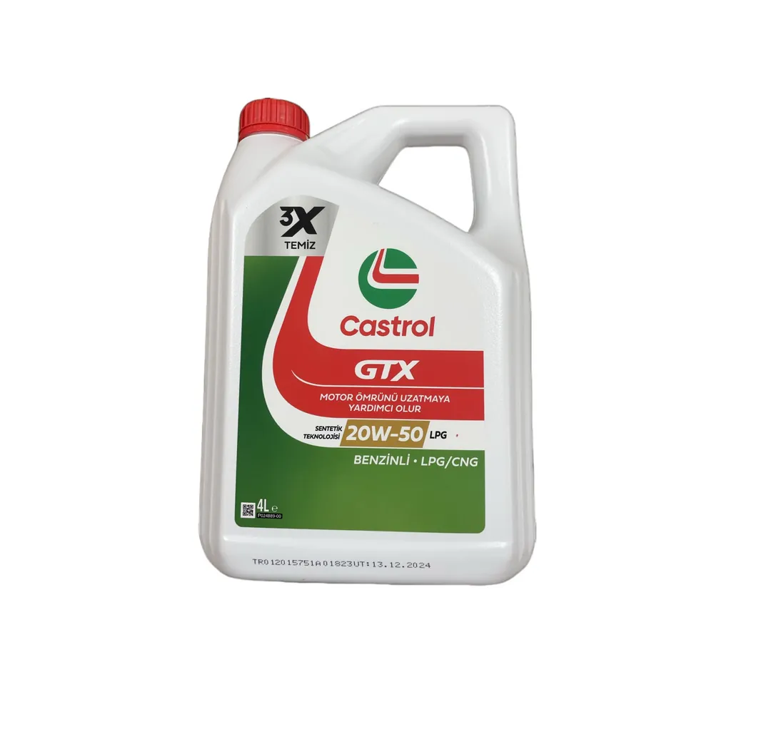 Castrol Gtx 20w-50 Lpg 4 Litre 2024 Tarihli