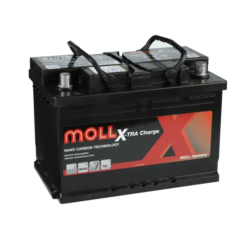 MOLL 12V 75 AH X-TRA CHARGE KLASİK 72 AKÜ