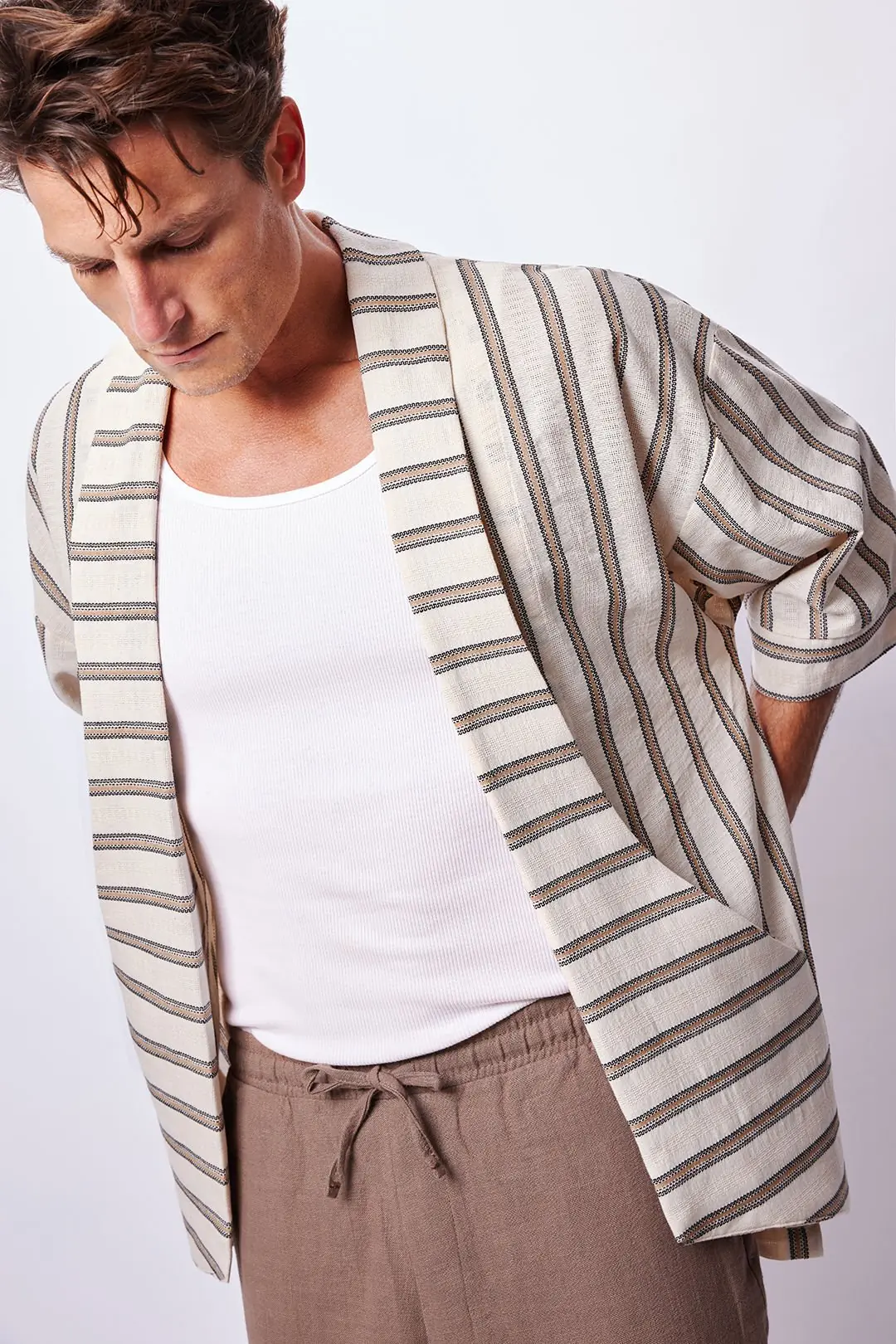 Kaizen Men's Kimono Jacket | Dear Deer