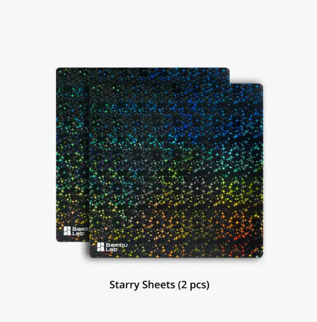 Bambu 3D Effect Plate Starry Sheet X1 Series | P1 Series | A1
