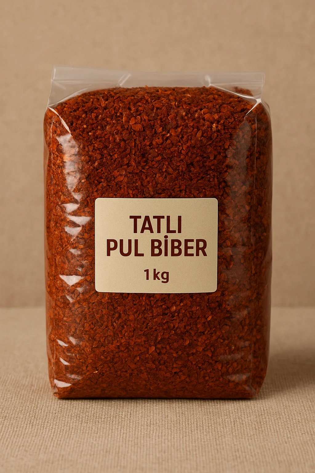 Tatlı Pul Biber 1 kg – Doğal, Renkli ve Yumuşak Aromalı Biber | Şekeroğlu