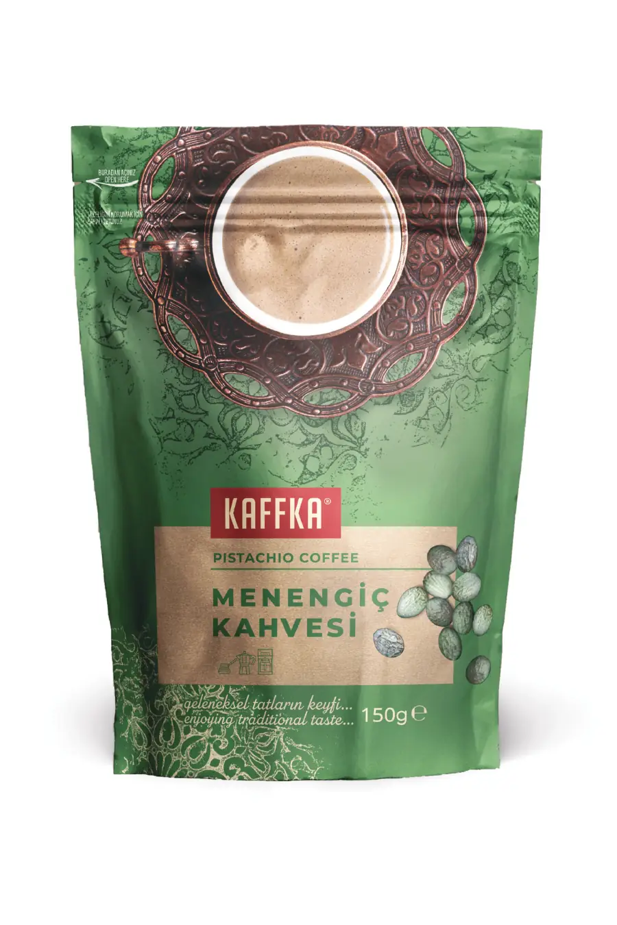 KAFFKA Menengiç Kahvesi 150 Gr | Şekeroğlu