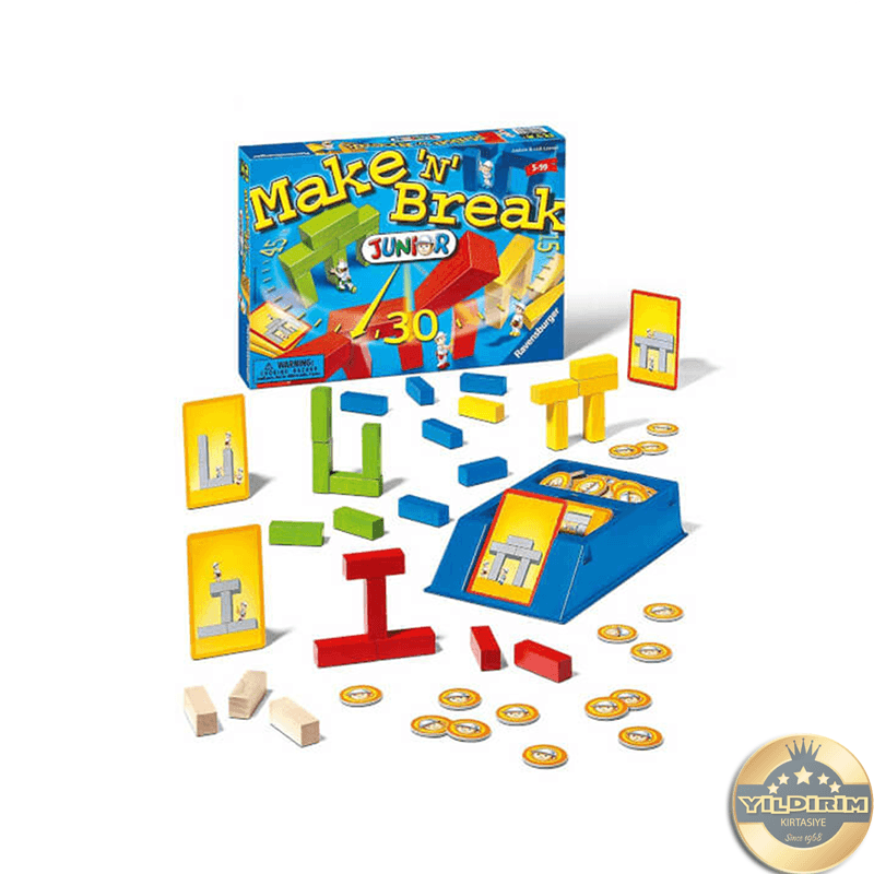 RAVENSBURGER Make n Break Junior Kutu Oyunu RAVENSBURGER Make n Break Junior Kutu Oyunu