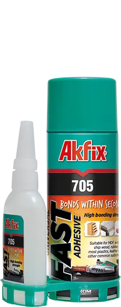 AKFİX 705 MDF Kit Hızlı Yapıştırıcı & Güçlü Tutunma