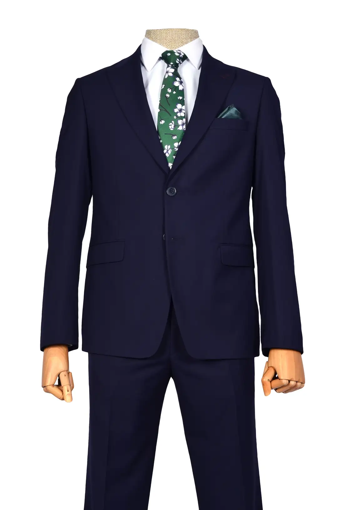 CENGİZ İNLER Düz Çift Düğme 6 Drop Slim Erkek Takım Elbise