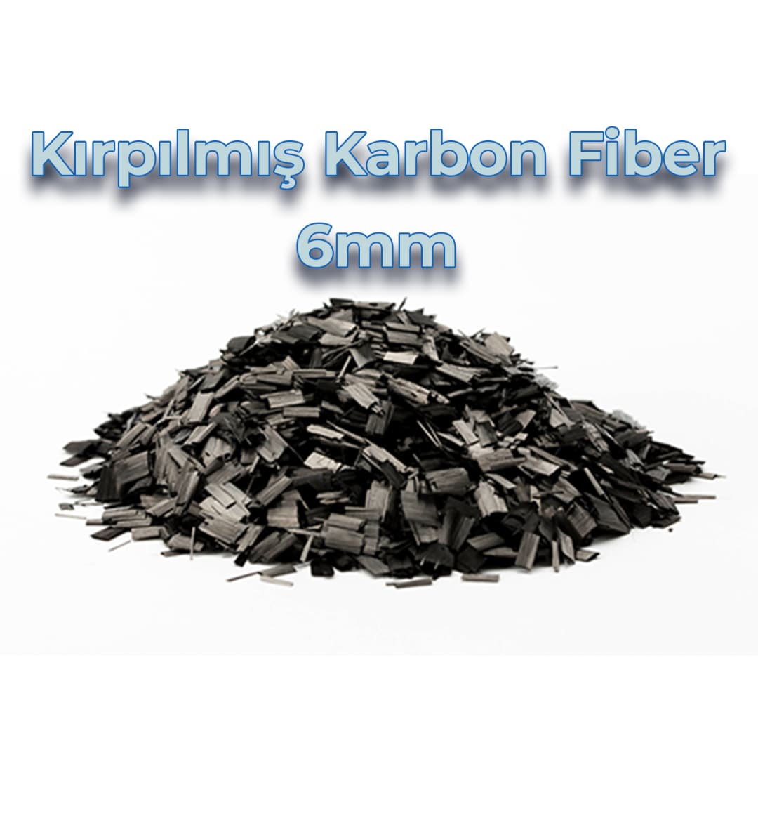 Kırpılmış Karbon Fiber 6 mm| Fiber Elyaf Market