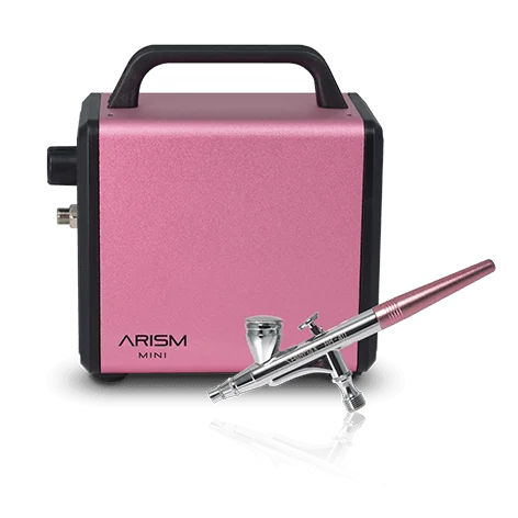 Sparmax Pembe Arism Mini HB-040 Airbrush Seti | Sparmax | Uygun Fiyatlarla | Herdevat