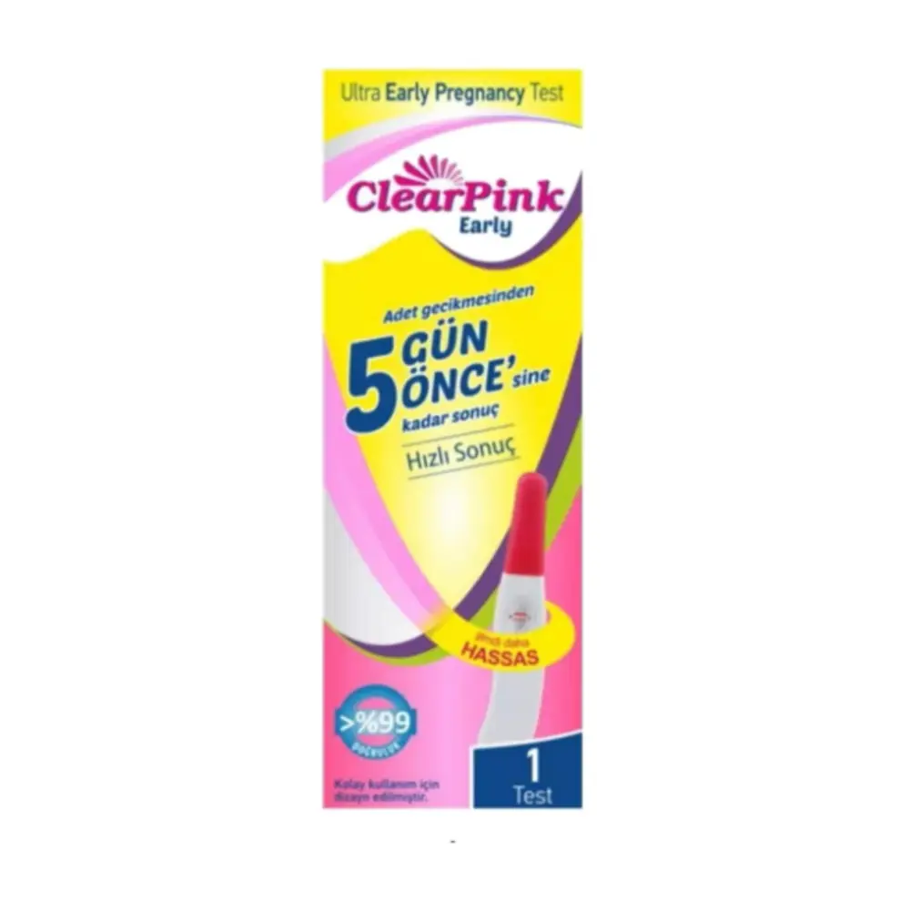 Clearpink Earyl Erken Gebelik Testi | vitamanya.com.tr