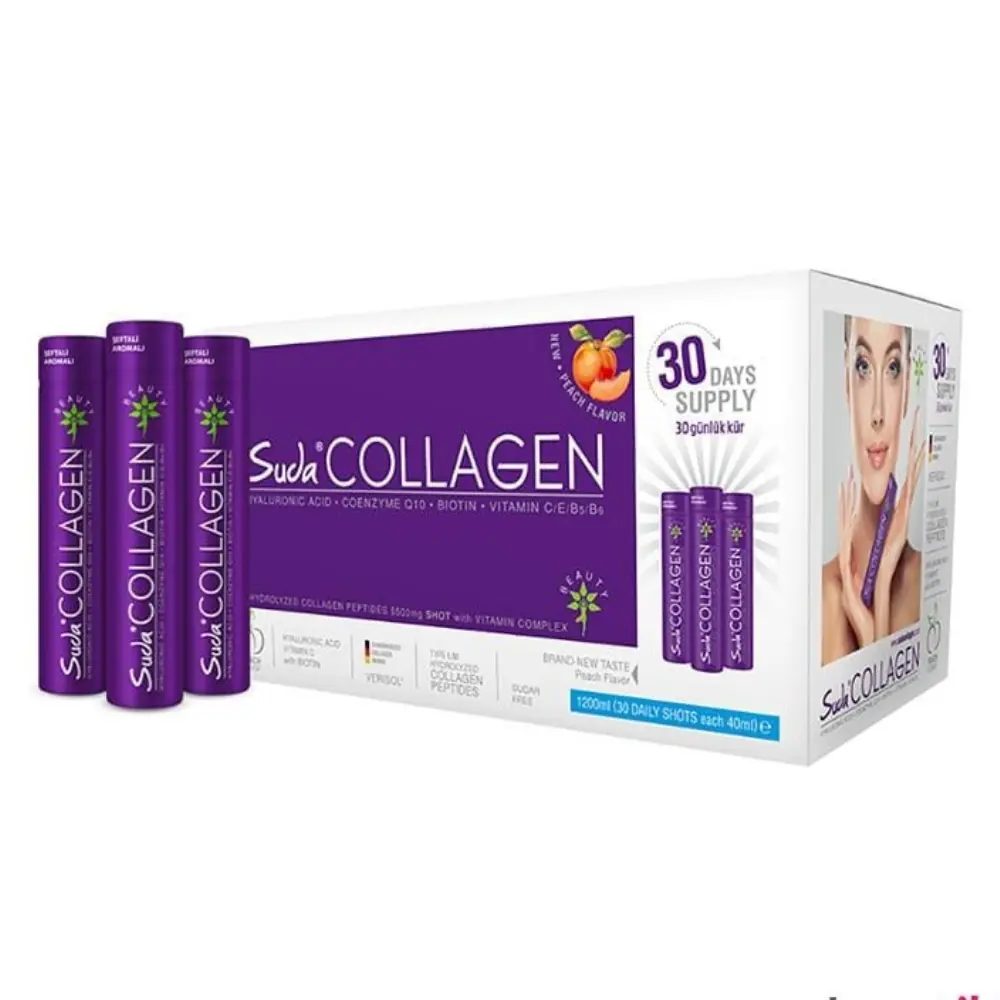Suda Collagen Multiform Şeftali 30 Shot | vitamanya.com.tr