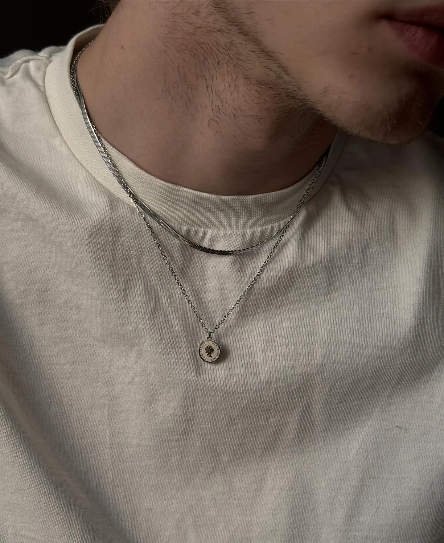 M.R Two Chain Elizabeth Necklace