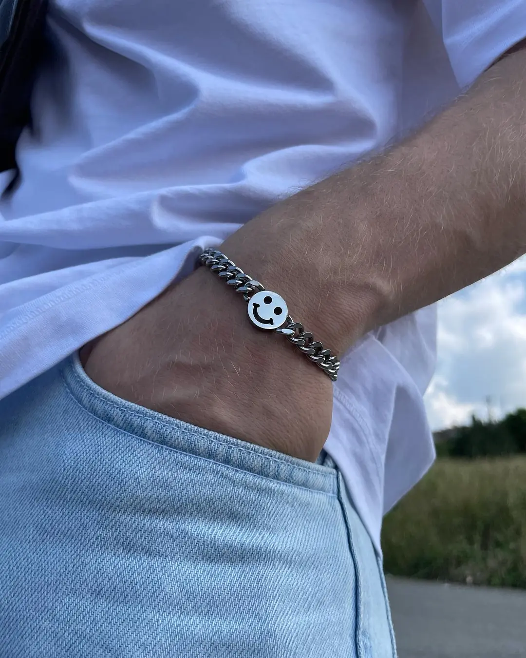 Smile Steel Bracelet