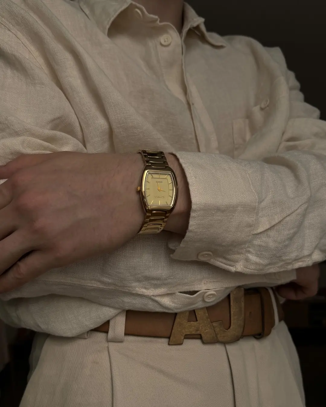 G.R Gold Vintage Wristwatch