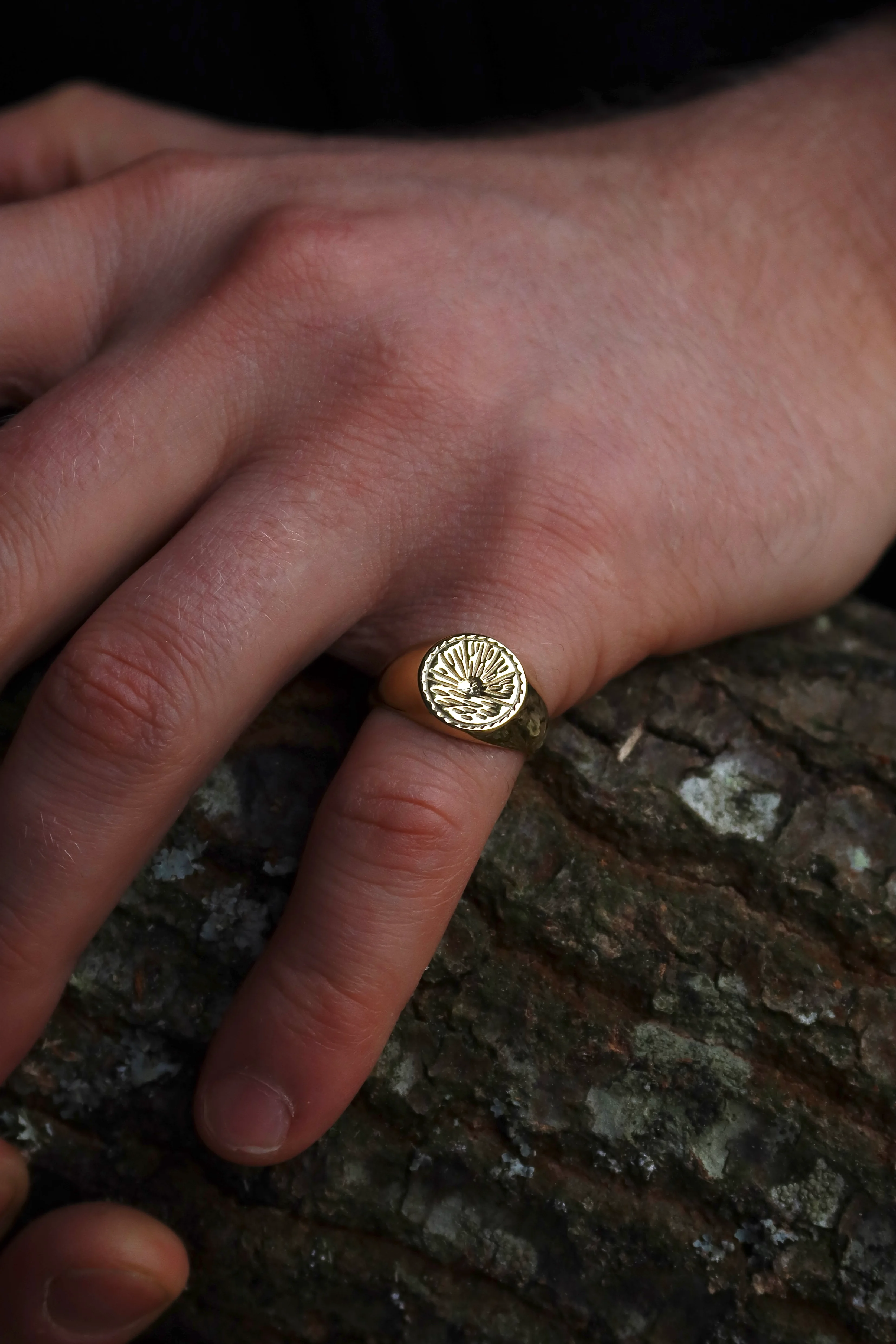 925 Suncrest Gold Ring