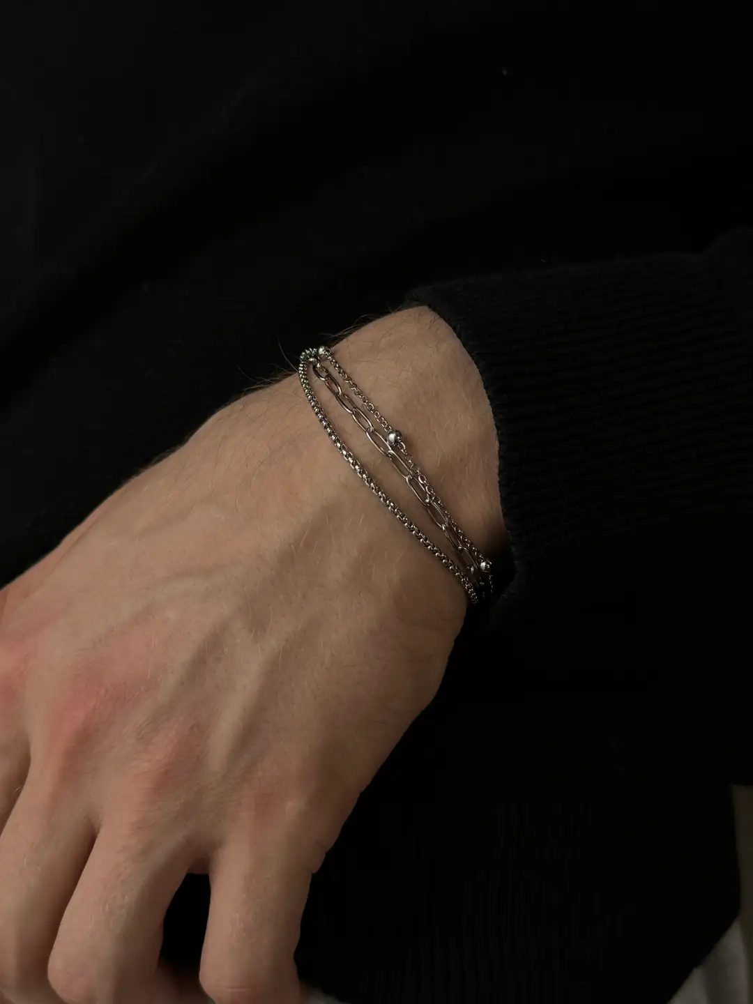 Three Cannon Chain Bracelet