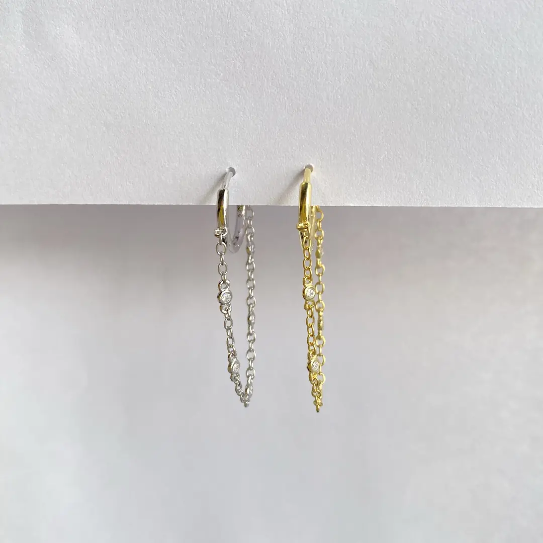 Mini Tohum Taş Zincirli Huggies-Tek