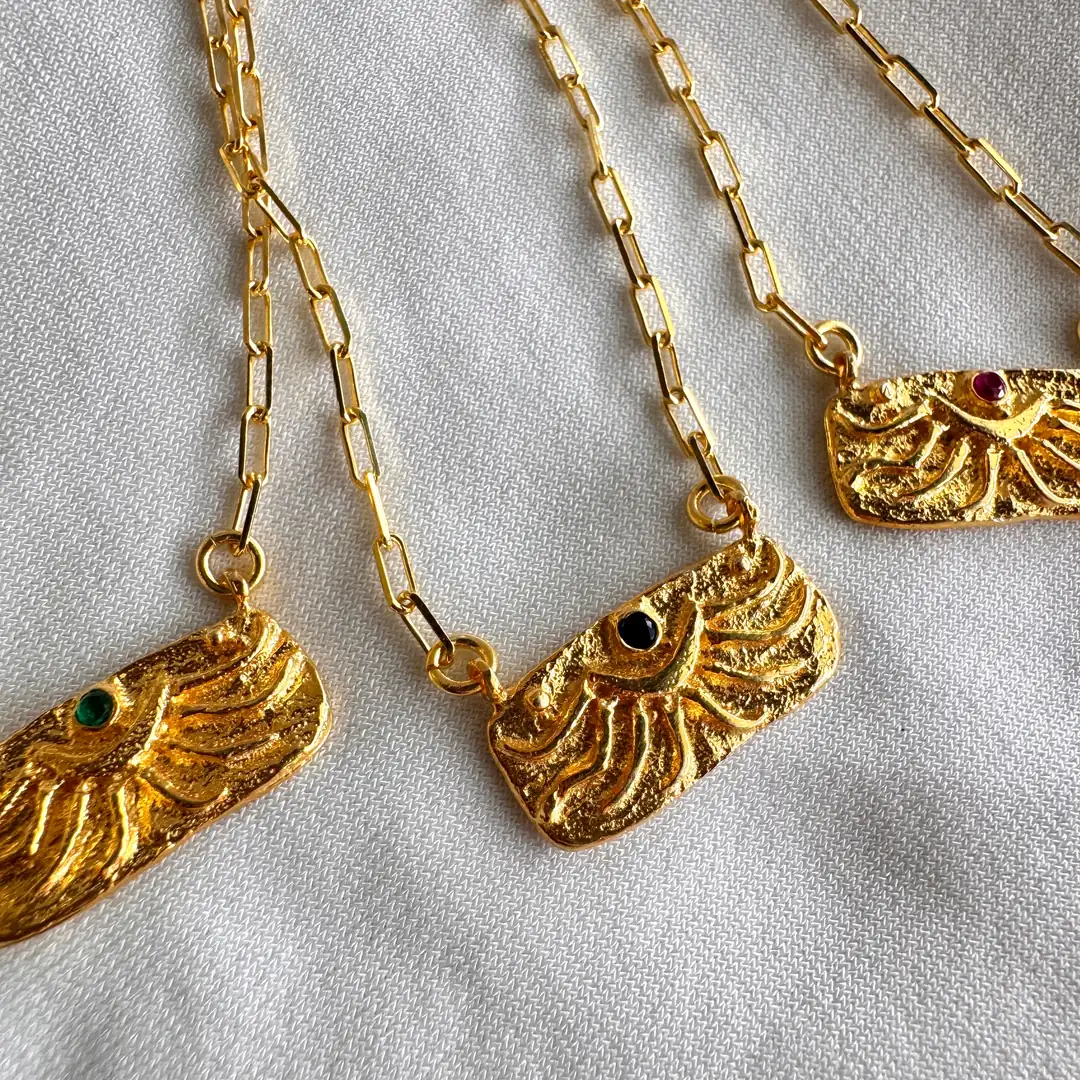 Aura Bohem Göz 3 Kolye