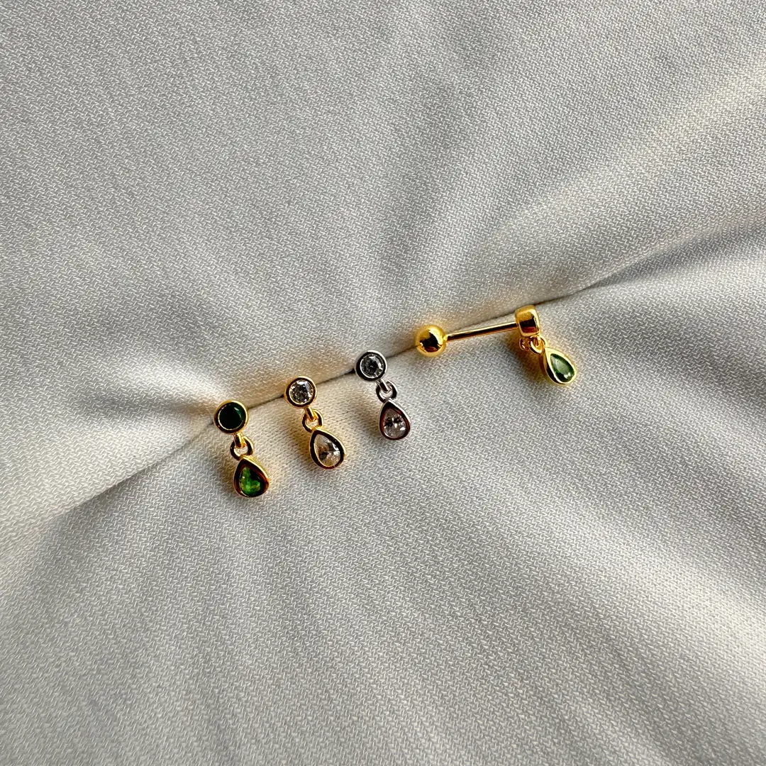 Mini Damla Sallantılı Piercing