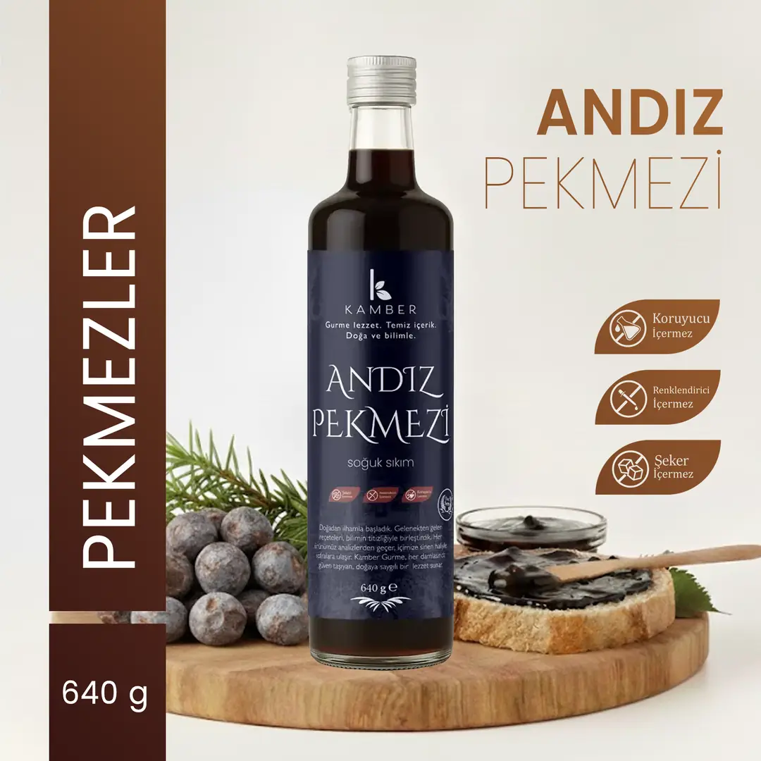 % 100 Doğal Andız Pekmezi (640 Gr) - Kamber Gurme