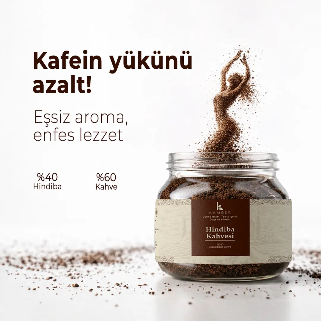 %100 Çözülen Hindiba Kahvesi - 150 gr | Kamber Gurme