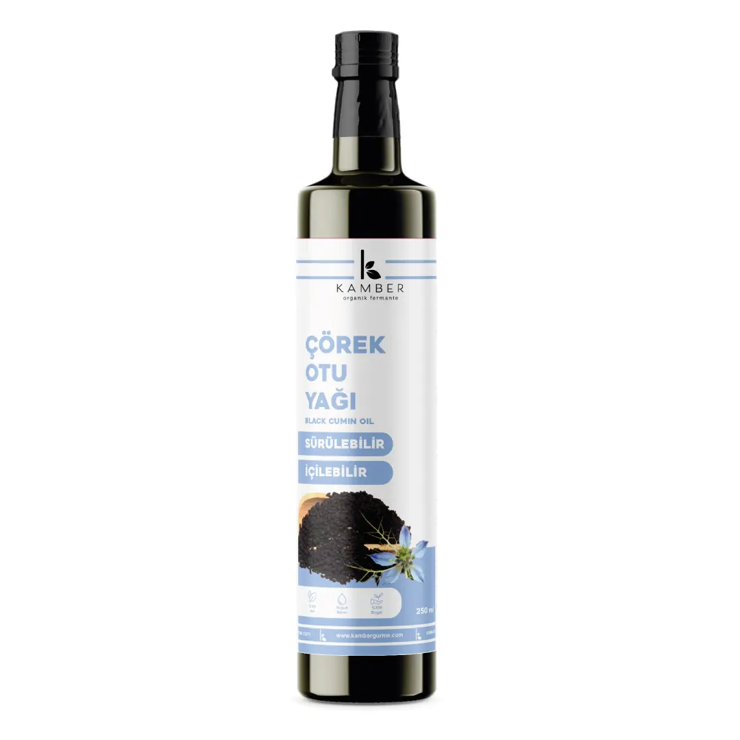 %100 Doğal Çörekotu Yağı - 250ml | Kamber Gurme