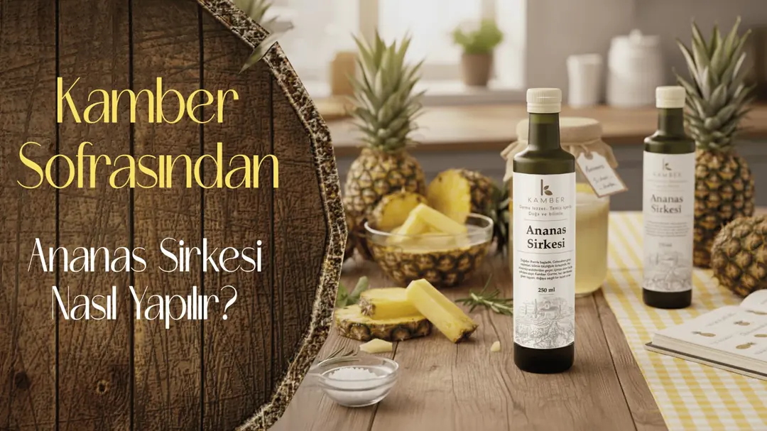 Evde Ananas Sirkesi Yapımı | Kamber Gurme