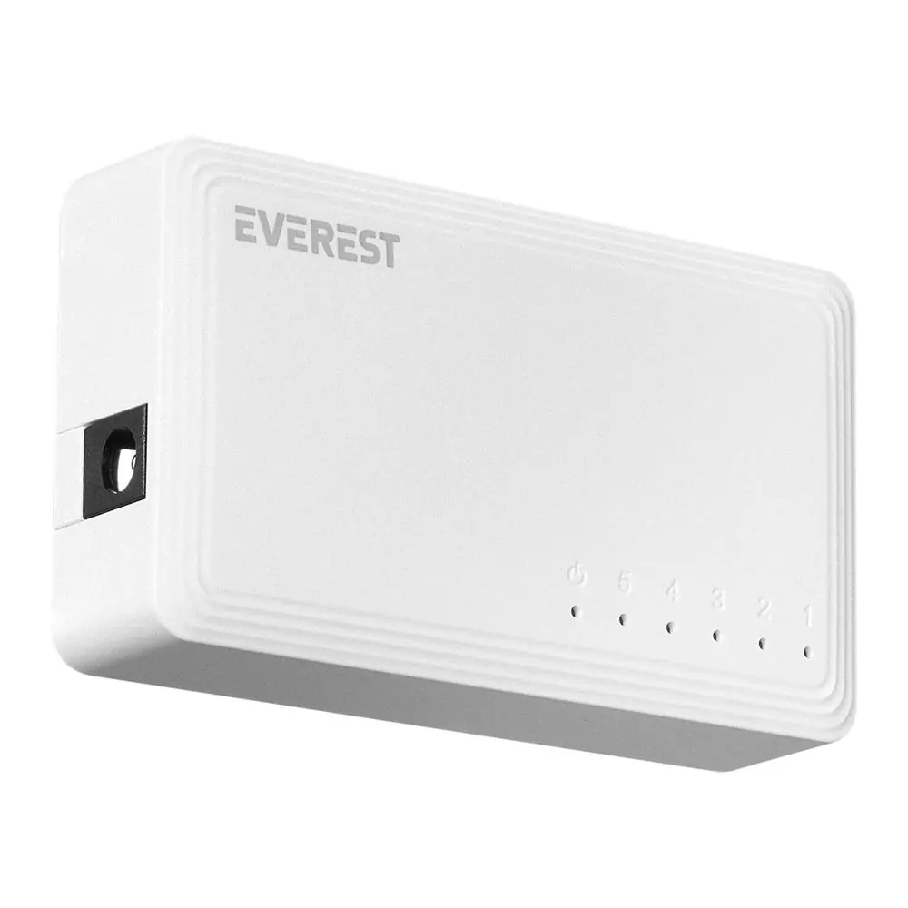Everest EVERLINK ESW-515G 5 Port 10-100-1000Mbps Gigabit Ethernet Masa