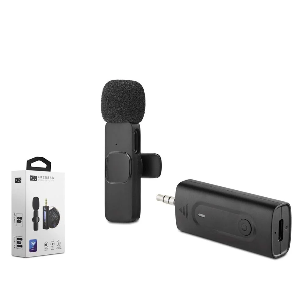 Hadron HDX2787 Kablosuz Yaka Mikrofonlu AUX (20 metre erişilebilir,Son