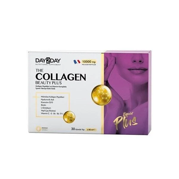 Day2Day The Collagen Beauty Plus Takviye Edici Gıda 40 ml x 30 Adet