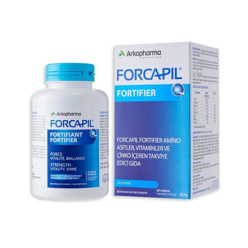 Arkopharma Forcapil Fortifier Hair & Nails 180 Capsules