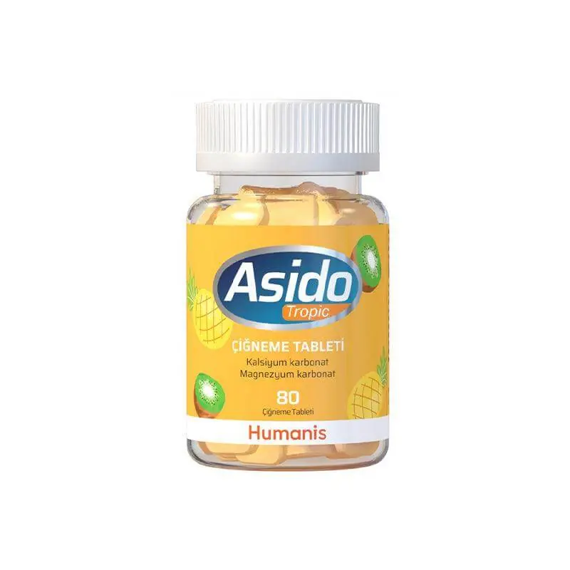 Asido TROPIC 80 Çiğneme Tableti