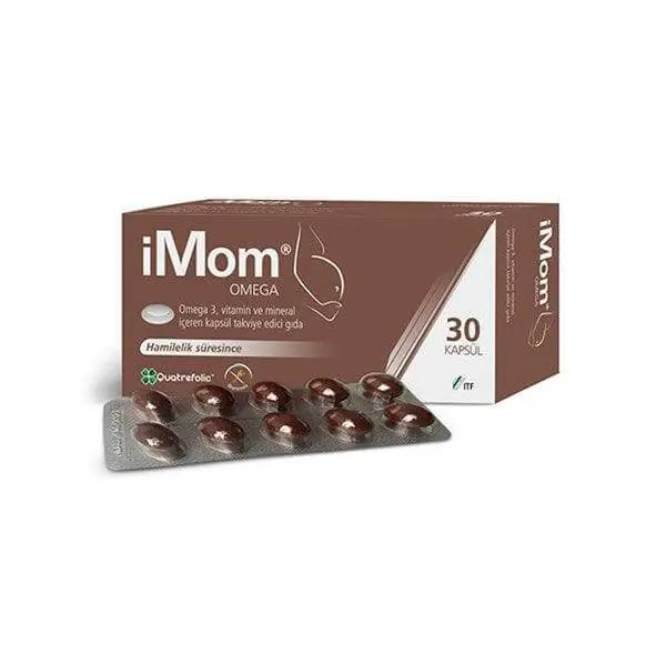 iMom Omega 3 Takviye Edici Gıda 30 Kapsül