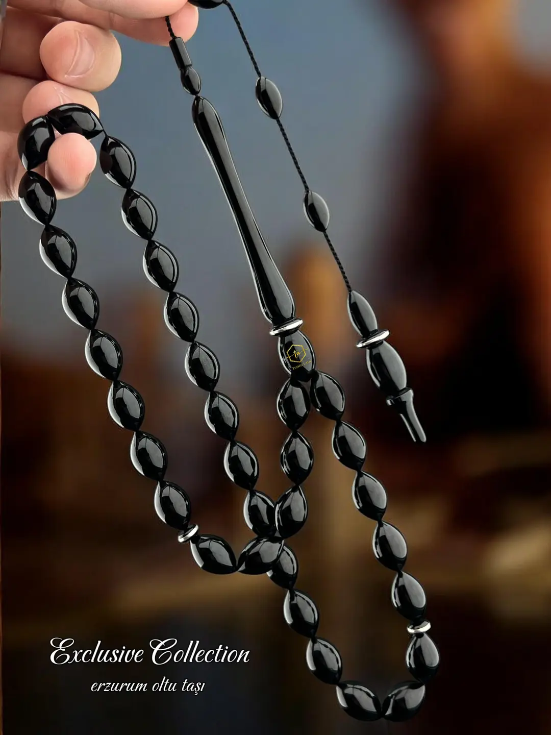Exclusive Collection Erzurum Oltu Taşı Tesbih