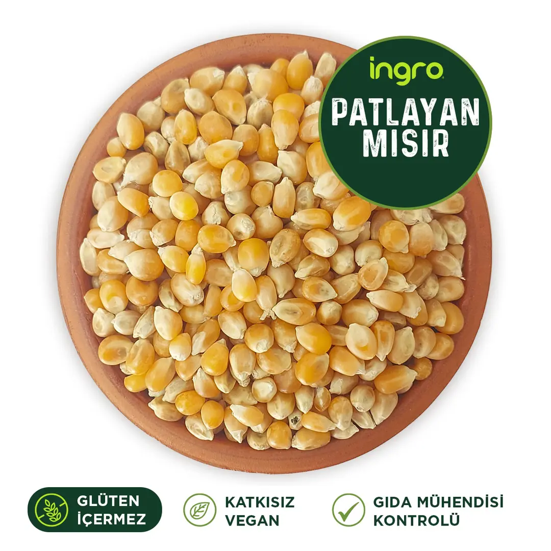 İngro Glutensiz Patlayan Mısır 1000 g