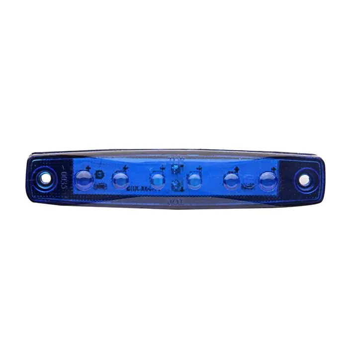 Mavi Parmak Led Dorse Lamba 6 Ledli 12-24V En Uygun Fiyatla Hemen Satın ...