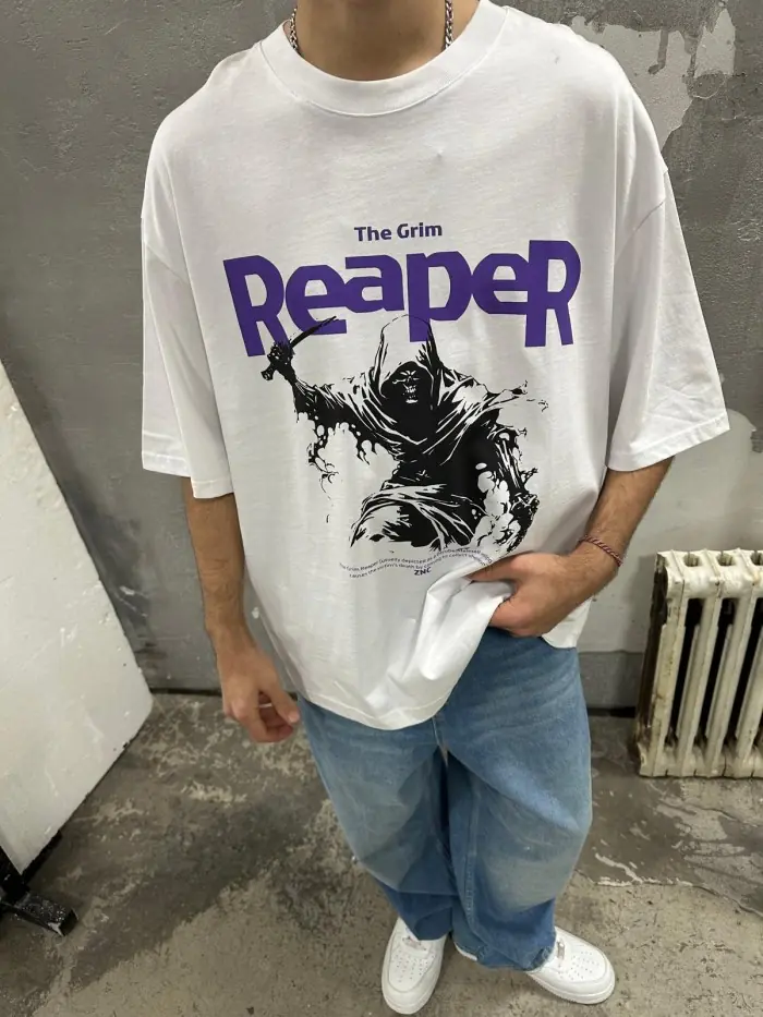 Reaper Premium White T-Shirt