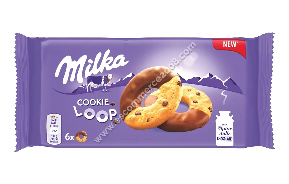 Milka Loop Cookie 132 Gr