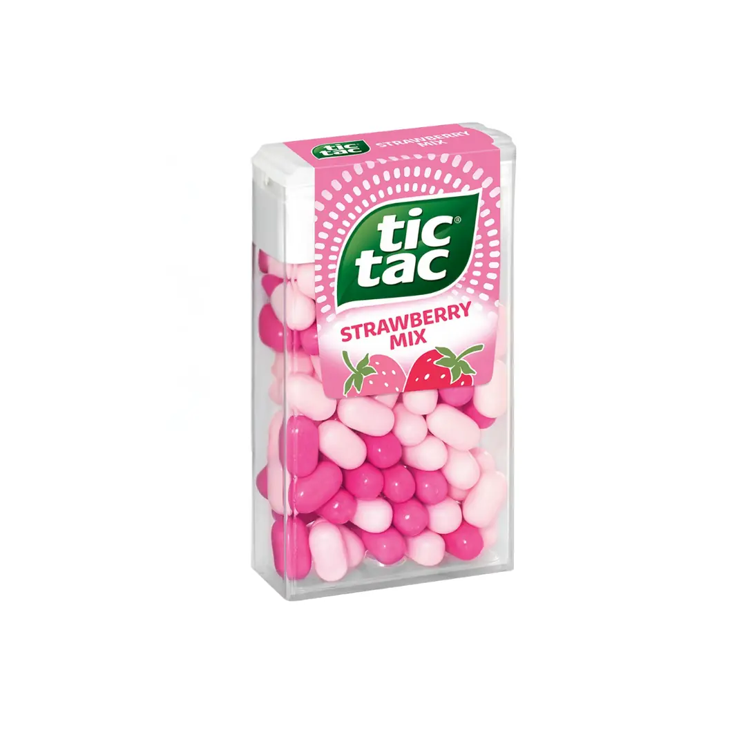Tic Tac Strawberry Mix 18 Gr