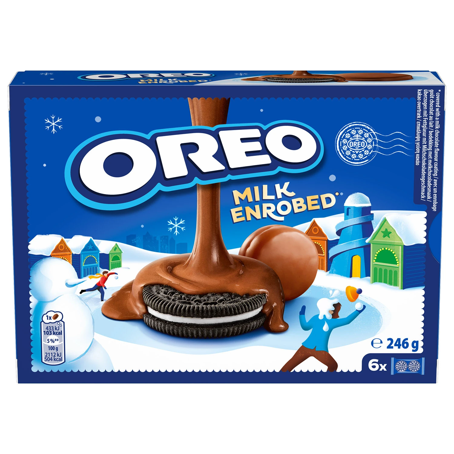 Oreo Enrobed 246 Gr | Sütlü Çikolata Kaplı Premium Lezzet