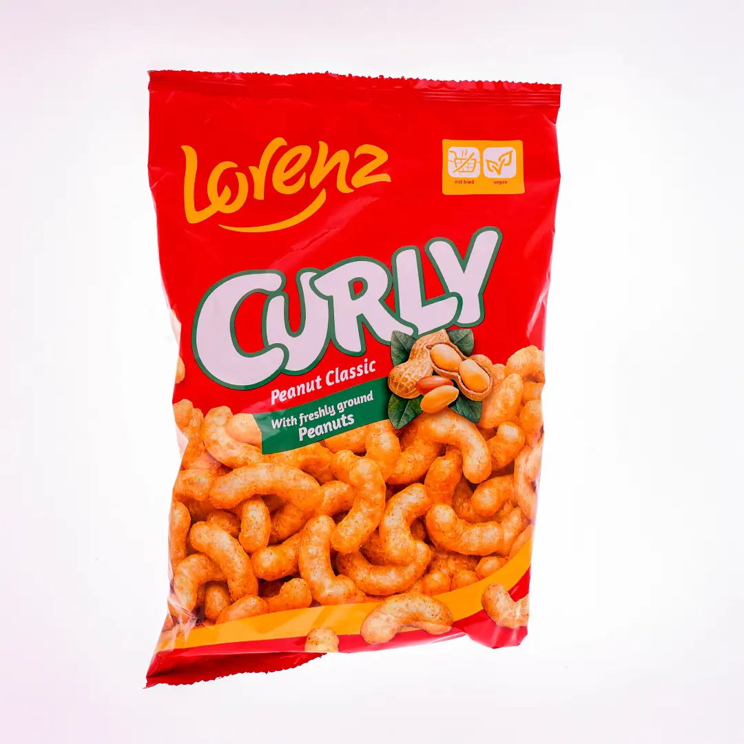 Lorenz Curly Peanut Classic Misir Ci̇psi̇ 120 Gr