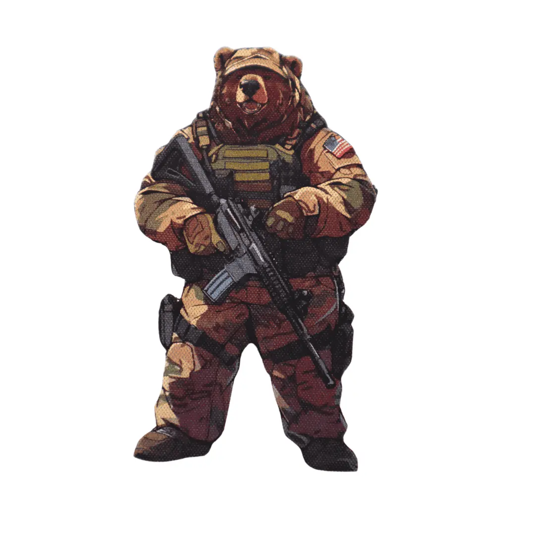Tactical Bear Patch – Arma Yama Peç