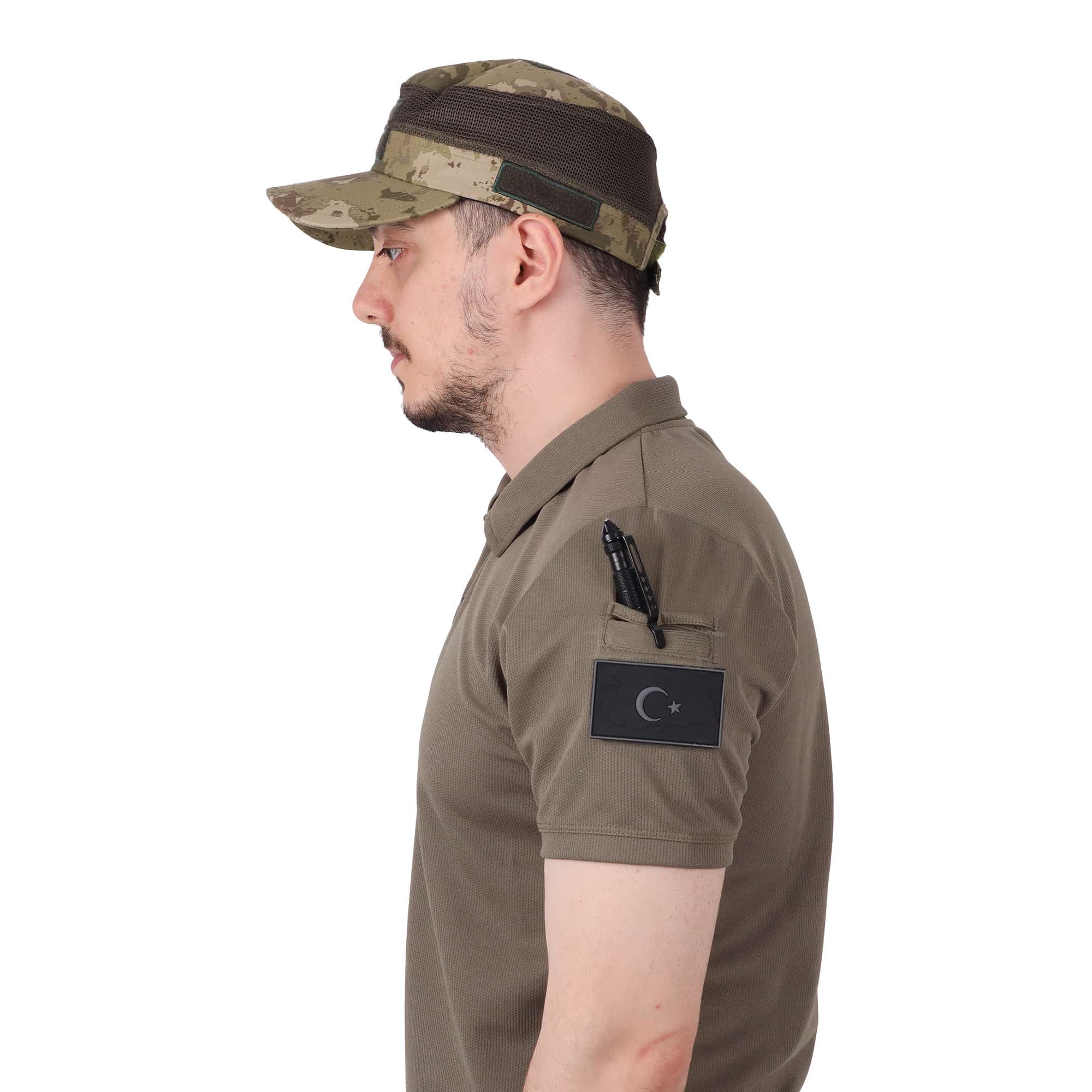 Fileli TSK Kamuflaj Taktik Askeri Şapka