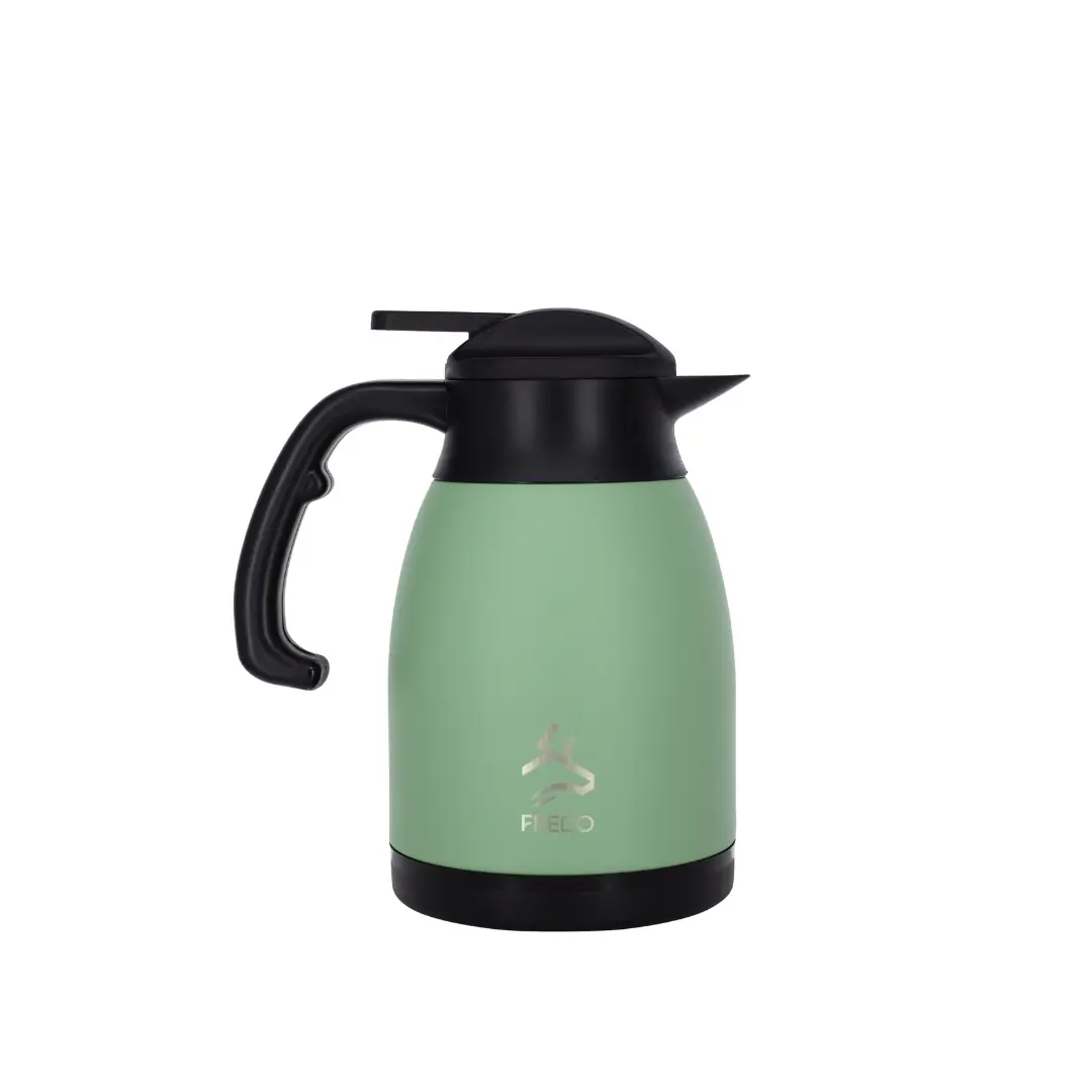 Big Therm 1.5 Lt Paslanmaz Çelik Mint Yeşil Çay Termosu, 24 Saat Soğuk ...