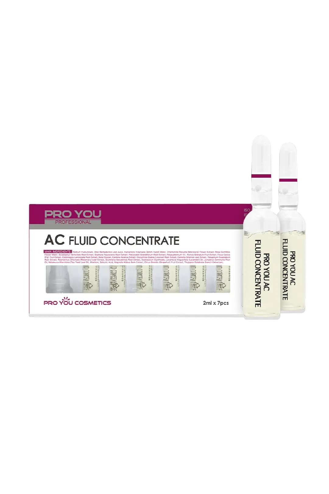 Ac Fluid Concentrate Yağlı-akneli Ciltler Için Temizleyici Ampul 2 ml X ...