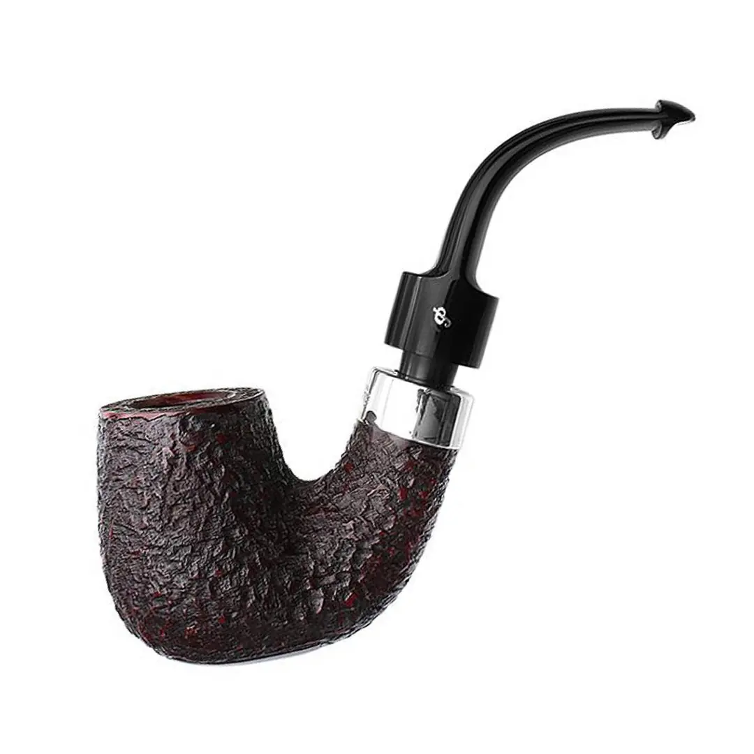 Peterson House Pipe Pipe 9mm. Pipe with Vulcanite Handle and Filter 205815