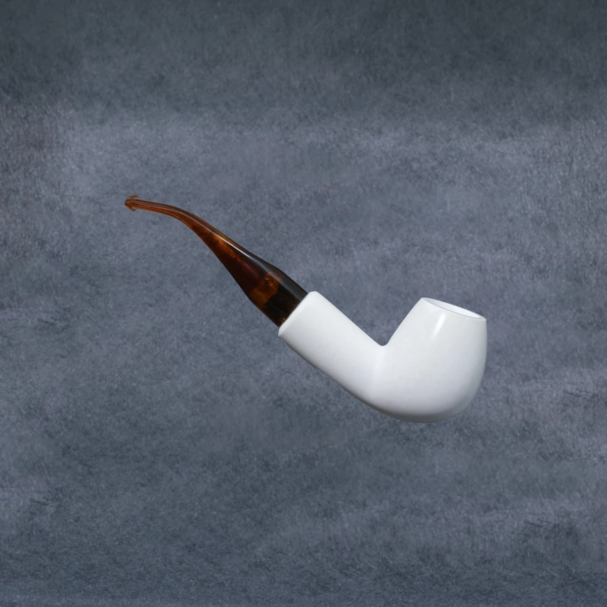 Yunar Perla 9mm. Filtreli Akrilik Saplı Lületaşı Pipo 11025M