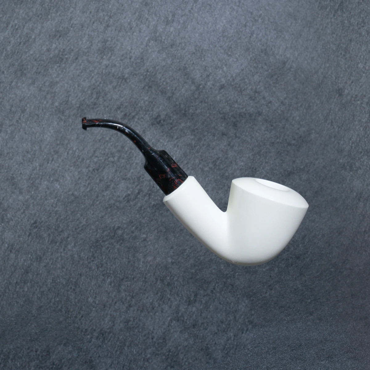 Yunar Dewora 9mm. Filtreli Akrilik Saplı Lületaşı Pipo 10101M