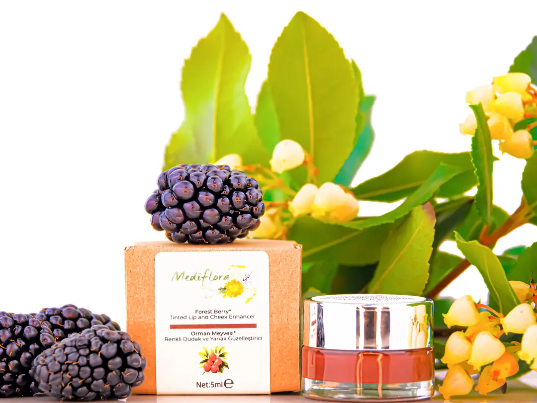 Orman Meyvesi Renkli Dudak ve Yanak Güzelleştirici Balm– Doğal Meyve ...